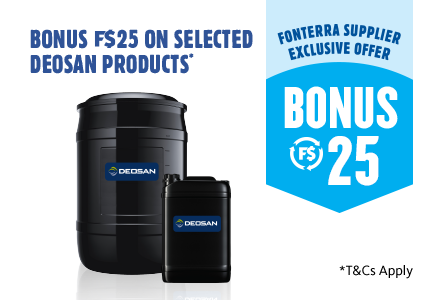 Fonterra Supplier Exclusive Offers | NZ Farm Source