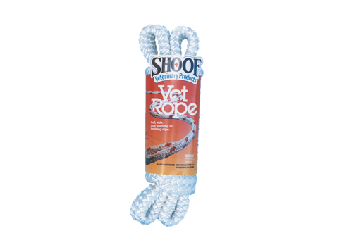 Shoof Standard Eye Splice Vet Rope White 2.5m | NZ Farm Source