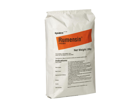 Rumensin Premix 25kg | NZ Farm Source