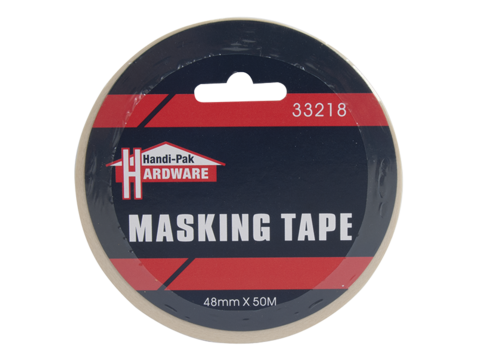 Handi-Pak Hardware Masking Tape Roll 48mm x 50m | NZ Farm Source