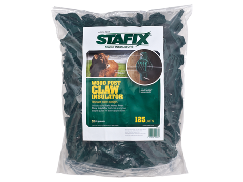 Stafix Wood Post Claw Insulator 125 pack | NZ Farm Source
