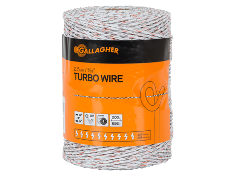 Gallagher 2.5mm Turbo Wire 200m | NZ Farm Source