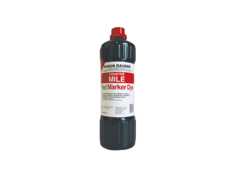 Country Mile Spray Marker Dye Red 1L | NZ Farm Source