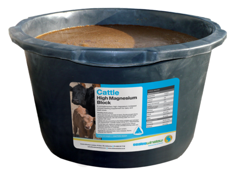 Cattle - High Magnesium Mineral Block 50kg | NZ Farm Source