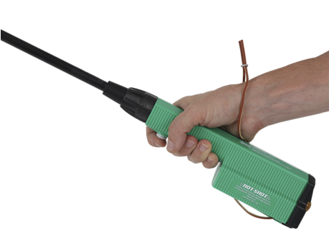 Shoof Hot-Shot Green Prodder 59cm | NZ Farm Source