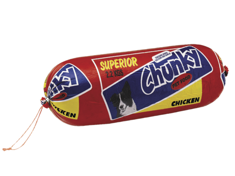 Superior Chunky Chicken Dog Roll 2.2kg | NZ Farm Source