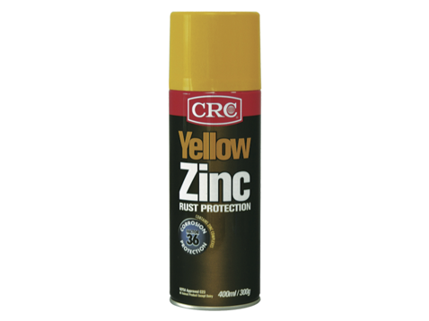 CRC Zinc Paint Yellow 400mL | NZ Farm Source