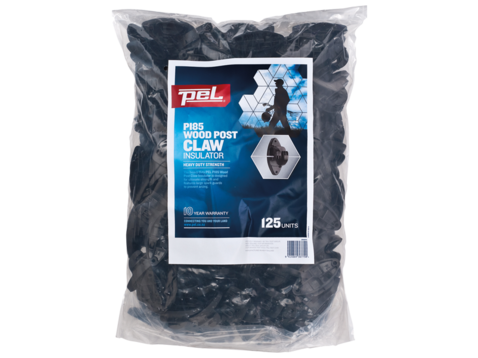 PEL Wood Post Claw Insulator 125 pack | NZ Farm Source