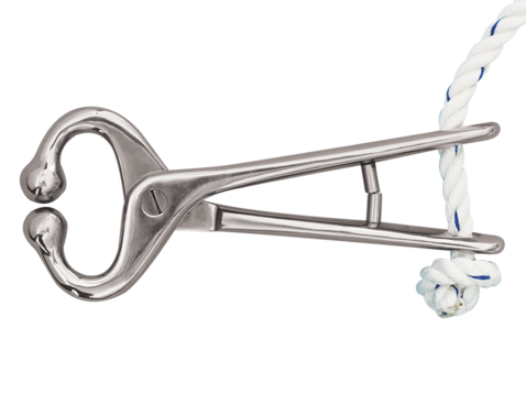 Shoof Bull Holder Pliers with Rope 1.5m | NZ Farm Source
