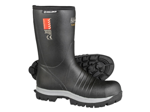 Skellerup Quatro Safety Insulated Calf Gumboots | NZ Farm Source