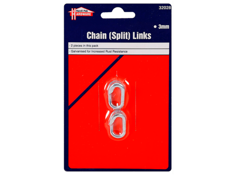 Handi-Pak Hardware Chain Links Zinc Plated 3mm | NZ Farm Source