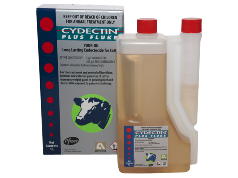 Cydectin Plus Fluke Pour-On 1L | NZ Farm Source