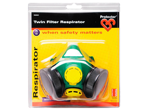 Protector Respirator Large Twin Filter | NZ Farm Source