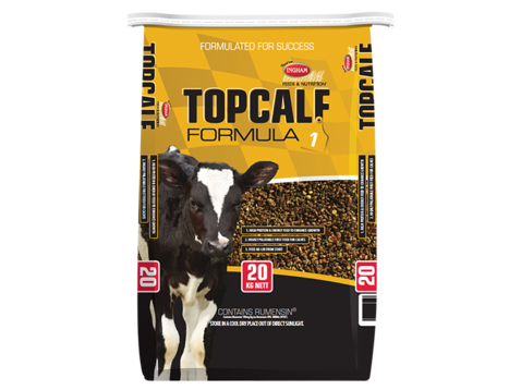 Topcalf Formula 1 Calf Starter 1 Tonne | NZ Farm Source
