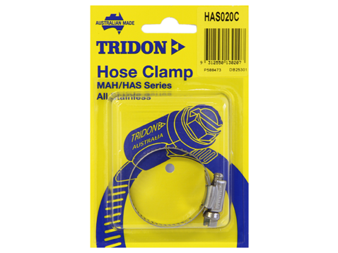 Tridon Hose Clip Wide Band 19mm - 44mm 1Pk | NZ Farm Source