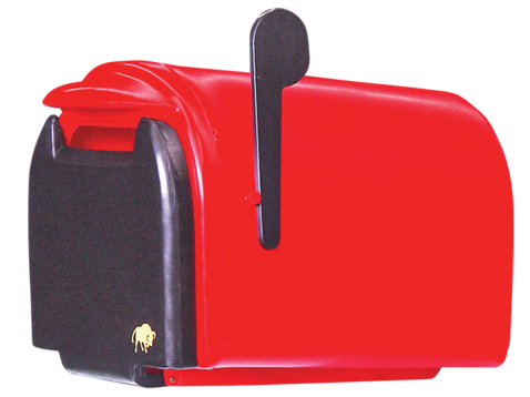 Performance Products Rural Letterbox Red/Black | NZ Farm Source