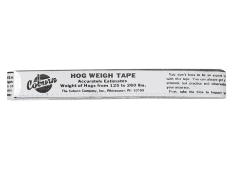 Shoof Pig Weight Tape | NZ Farm Source