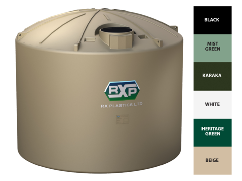 RX Plastics Rx Max Tank Black 25,000L | NZ Farm Source
