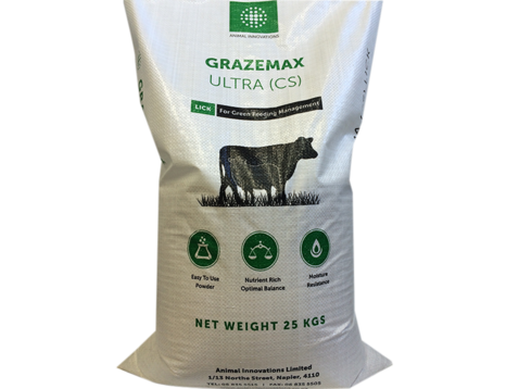Animal Innovations Grazemax Ultra 25kg | NZ Farm Source