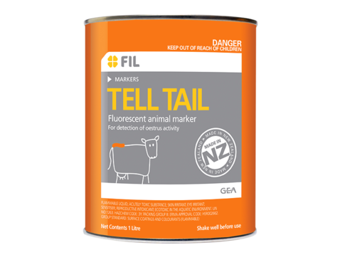 FIL Tell Tail Orange 1L Tin | NZ Farm Source