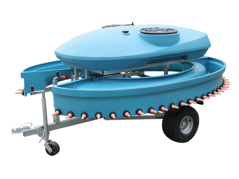 Stallion Mobile Open Trough Feeder 50 Teat 500L OT50S | NZ Farm Source