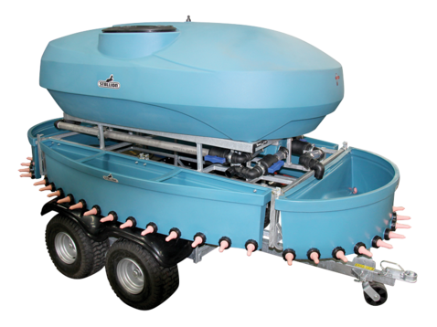 Stallion Mobile Modular Feeder 70 Teat 1000L | NZ Farm Source