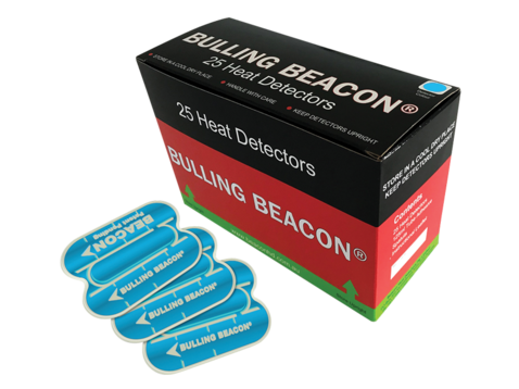 Bulling Beacon Heat Detector Blue 25 Pack | NZ Farm Source