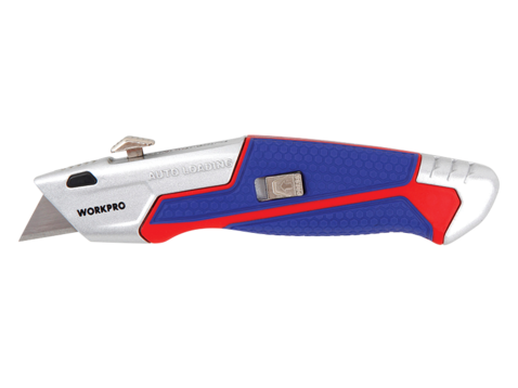 Work Pro Auto-Loading Retractable Utility Knife | NZ Farm Source