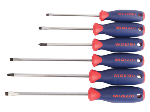 Work Pro Screwdriver 6 Piece Set | NZ Farm Source