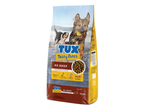 Purina Tux Tasty Bites Beef 15kg | NZ Farm Source