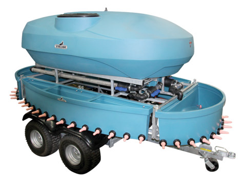 Stallion Mobile Modular Feeder 60 Teat 1000L MF60LT | NZ Farm Source