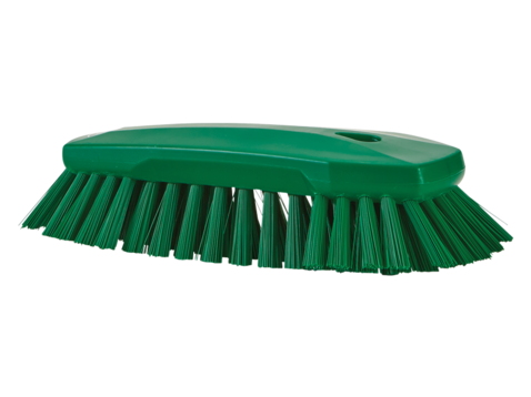 Vikan Hand Brush 240mm Very Hard Green | NZ Farm Source