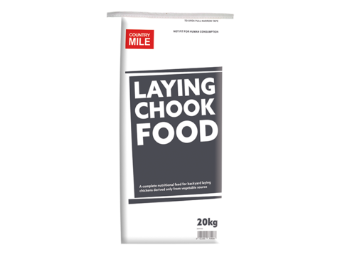 Country Mile Laying Chook Feed 20kg | NZ Farm Source
