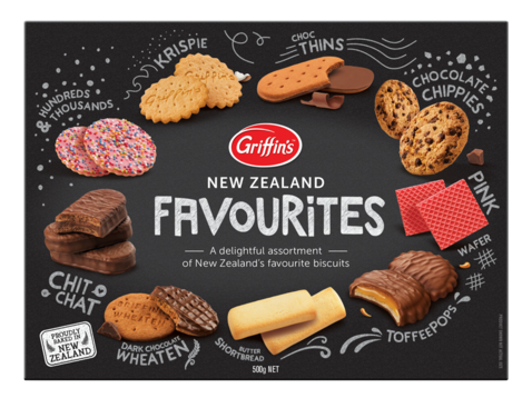 Griffins Biscuits NZ Favourites 500g | NZ Farm Source