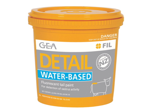 FIL Detail Water Based Tail Paint Orange 4L | NZ Farm Source
