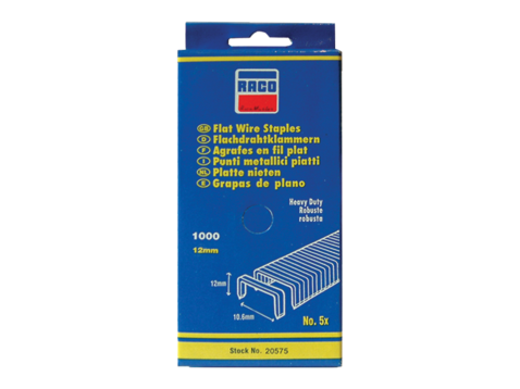 Raco Staples Heavy Duty 12mm 1000 pack | NZ Farm Source