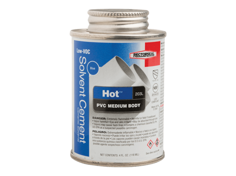 Hydroflow Rectorseal Solvent PVC Cement 237ml | NZ Farm Source