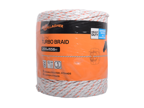 Gallagher 5mm Turbo Equine Braid | NZ Farm Source