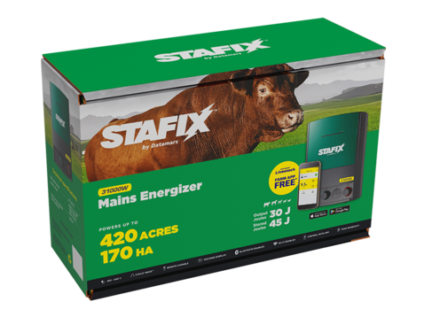 Stafix 31000W Mains Energizer | NZ Farm Source