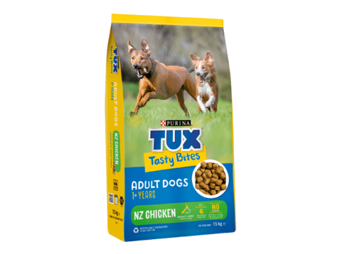 Purina Tux Tasty Bites Chicken 15kg | NZ Farm Source