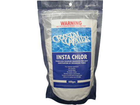 Crystal Water Insta Chlor Pool Cleaner 600g | NZ Farm Source