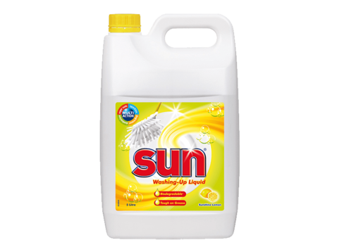 Sun Dishwashing Liquid Lemon 5L | NZ Farm Source