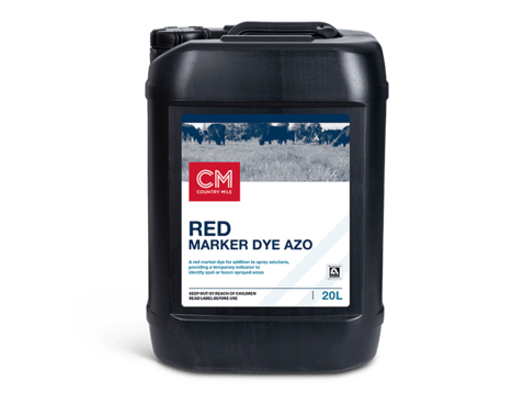 Country Mile Marker Dye Red AZO 20L | NZ Farm Source
