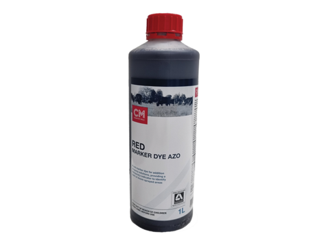 Country Mile Marker Dye Red AZO 1L | NZ Farm Source