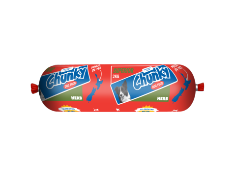 Superior Chunky Dog Roll Herb 2kg | NZ Farm Source