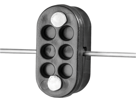 Stafix Wood Post Hi-Strain Insulator 25 pack | NZ Farm Source