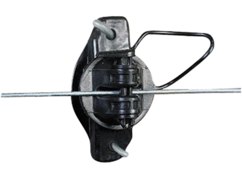 Gallagher Wood Post Pinlock Insulator 25 pack | NZ Farm Source