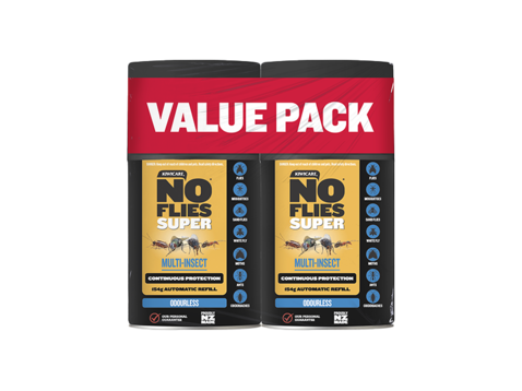 Flyspray No Flies Super Twin Refill 154g | NZ Farm Source