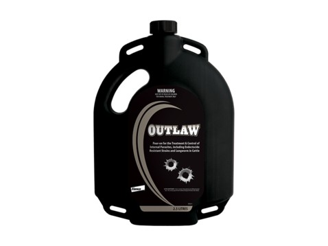 Outlaw Combination Pour-On Drench 2.5L | NZ Farm Source