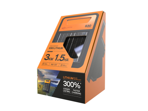 Gallagher S30 Lithium Solar Fence Energizer | NZ Farm Source